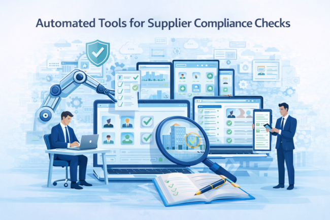 Automated Tools for Supplier Compliance Checks - SignalX