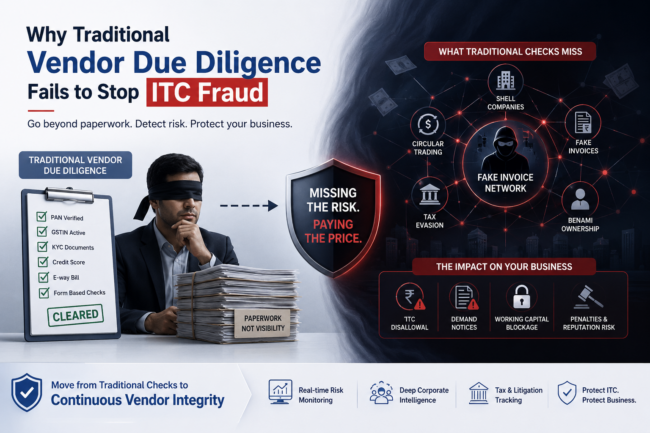 Why Traditional Vendor Due Diligence Fails to Stop Input Tax Credit ...